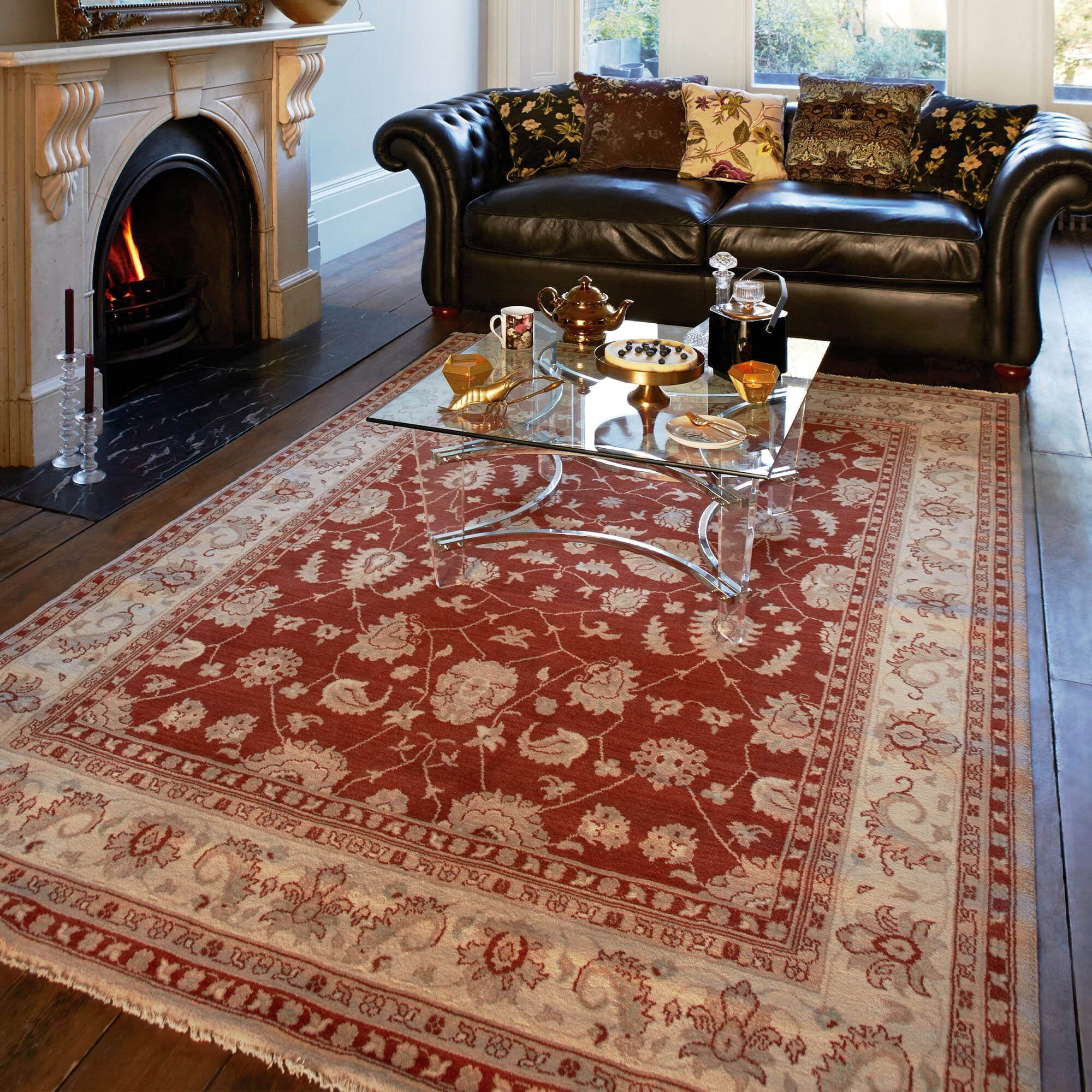 Chobi CB08 Wool Persian Rug | 130x190 & 80x290 – Project DIY